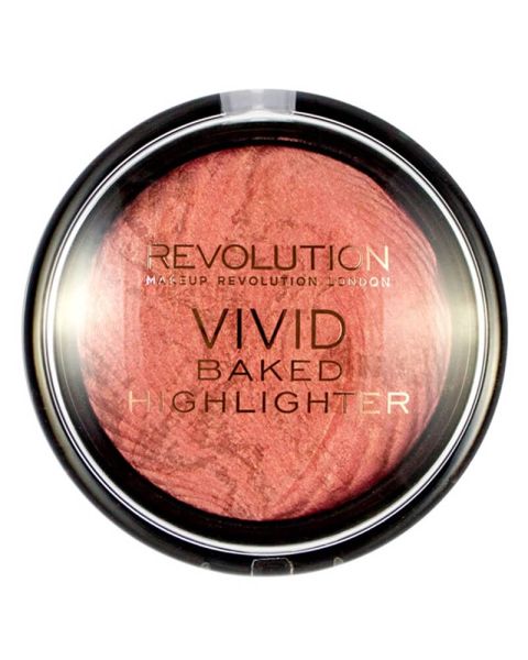 Makeup Revolution Vivid Baked Highlighter Rose Gold Lights 7.5g