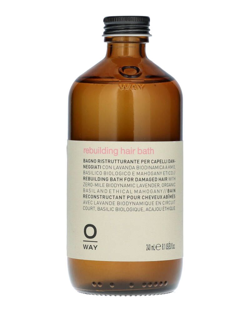 Oway Rebuilding Hair Bath - organic shampoo